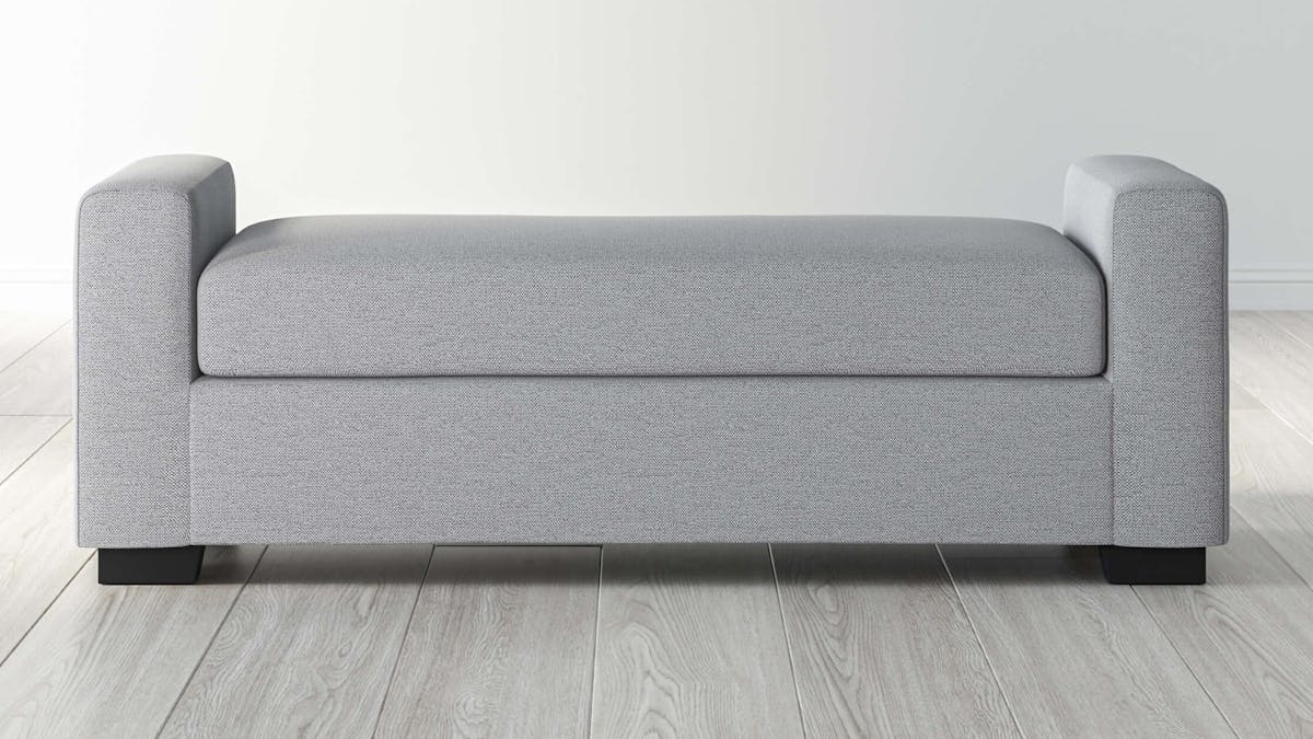 Handcrafted Lena Cushioned Bench | Saatva