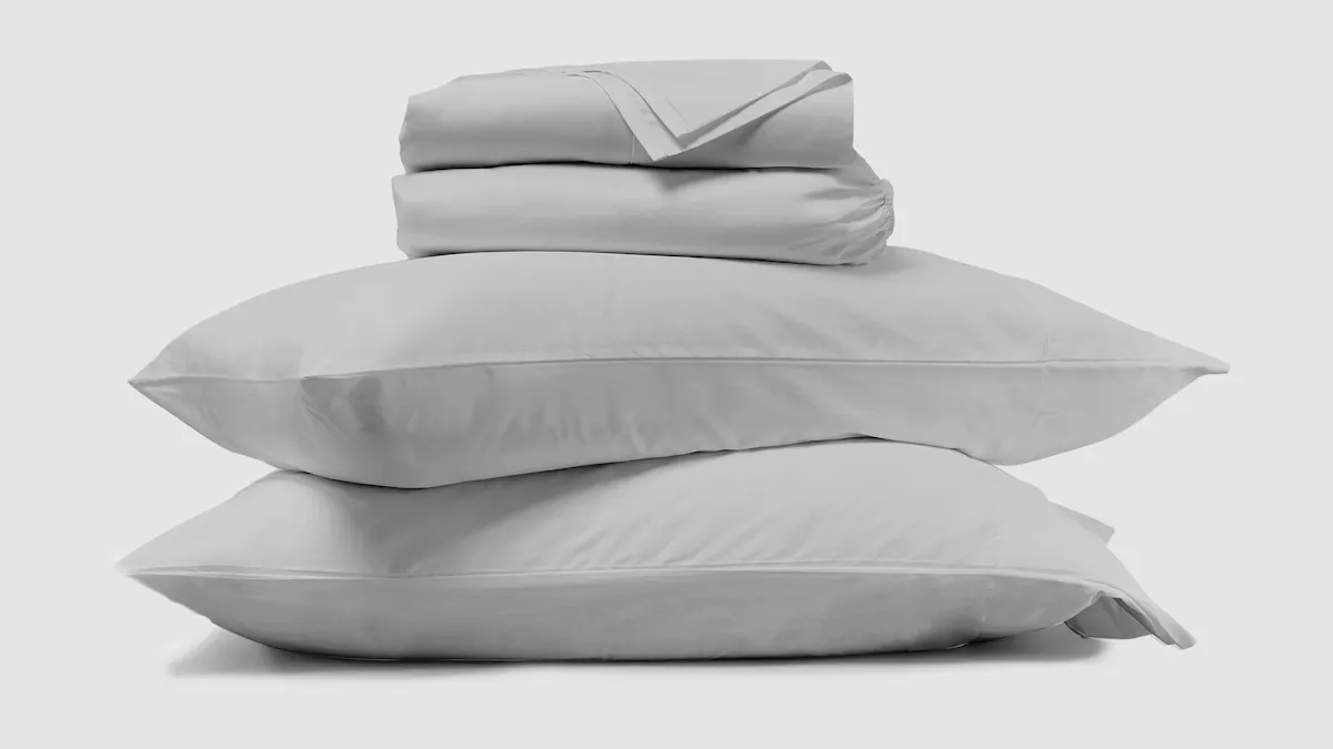 Percale Sheet Set: Twin, TwinXL, Full, Queen, King, Cal King, Split ...